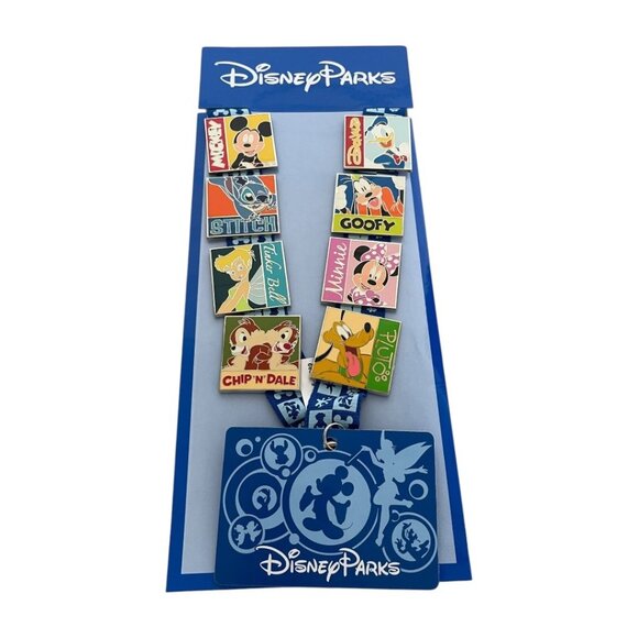 Disney | Jewelry | Disney Parks Mickey Minnie Mouse Goofy Pluto Chip ...